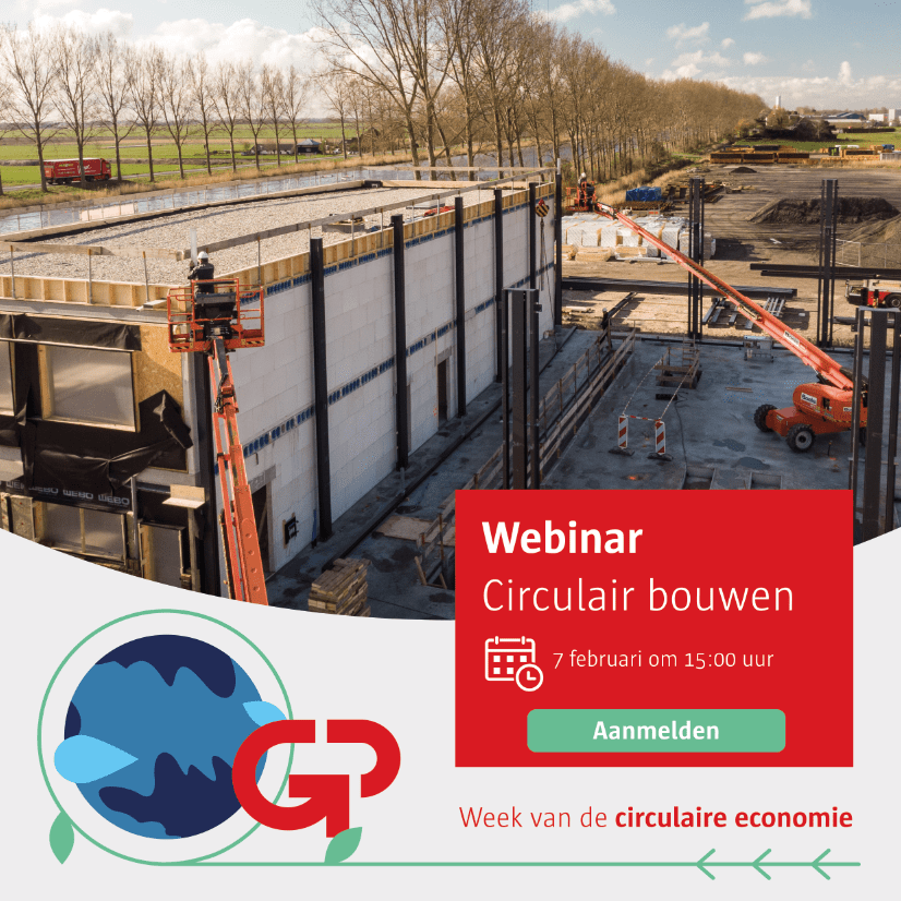 Circulair bouwen: wat kan er nú al? Ontdek het in gratis webinar