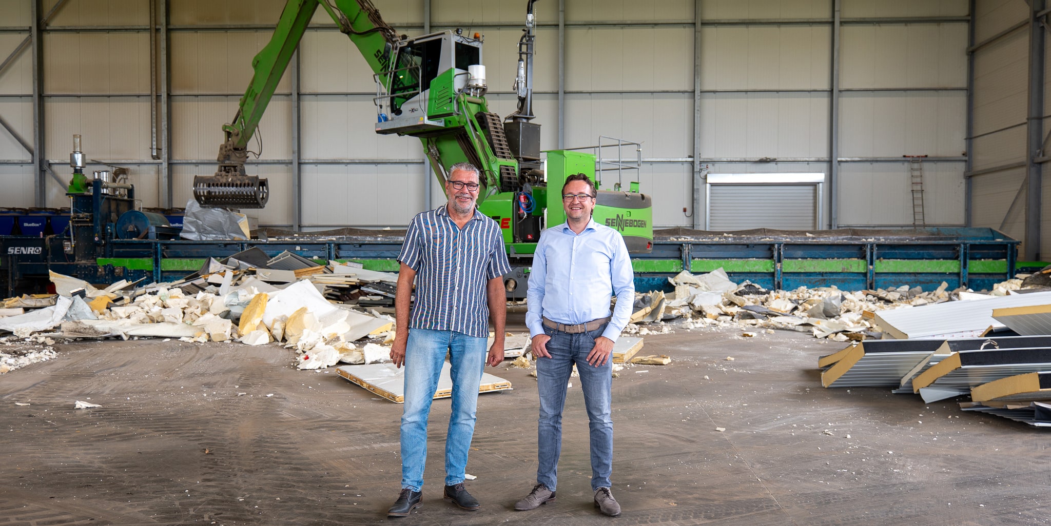 PIR- en PUR-sandwichpanelen recyclen: Insus en GP Groot doen het samen | GP Groot recycling